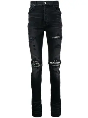 Amiri Distressed Skinny Jeans