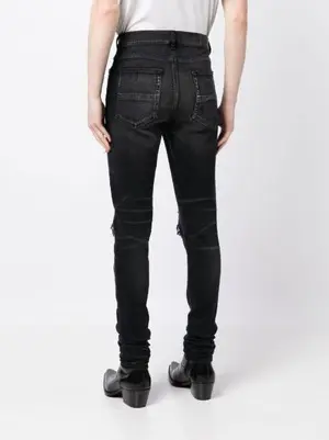 Amiri Distressed Skinny Jeans