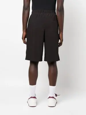 Off-White Logo-print Cotton Shorts