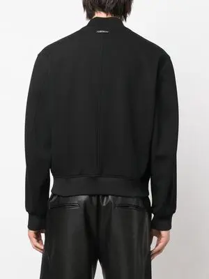 Roberto Cavalli Logo-patch Bomber Jacket
