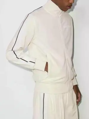 Palm Angels Logo-print Track Jacket - Neutrals