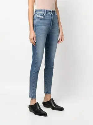 DIESEL® Slandy High-rise Skinny Jeans