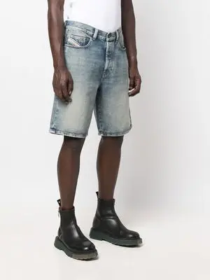 DIESEL® Denim Bermuda Shorts - Blue