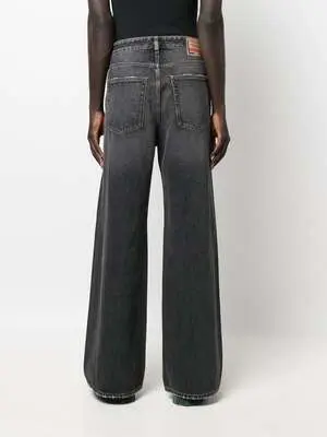 DIESEL® D-rise 007f6 Straight-leg Jeans - Black