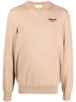 Alexander McQueen Logo-print Jumper