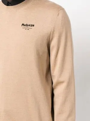 Alexander McQueen Logo-print Jumper