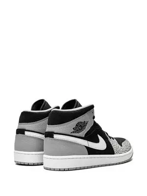 JORDAN 1 Mid Se Elephant Print Sneakers - Black