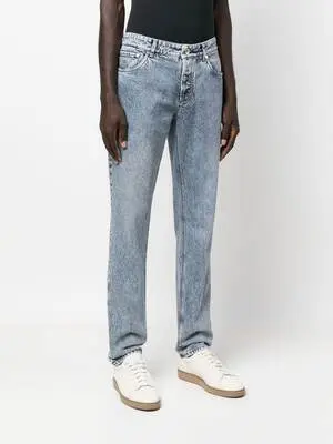 Brunello Cucinelli Low-rise Slim-cut Jeans - Blue