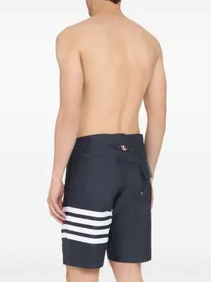 Thom Browne 4-bar Board Swim Shorts - Blue