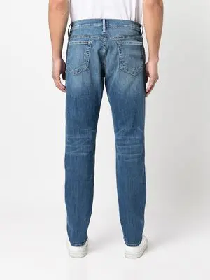 FRAME Straight-leg Mid-rise Jeans