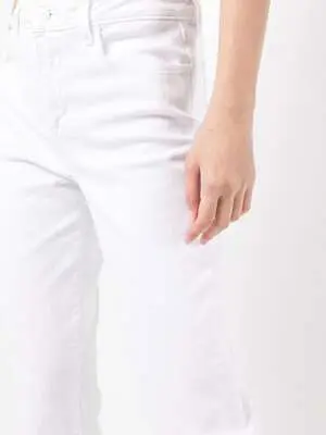 L'Agence Cropped Straight-leg Jeans