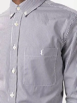 Saint Laurent Striped Button-down Shirt