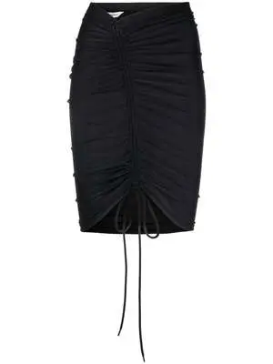 Balenciaga Gathered Mini Skirt