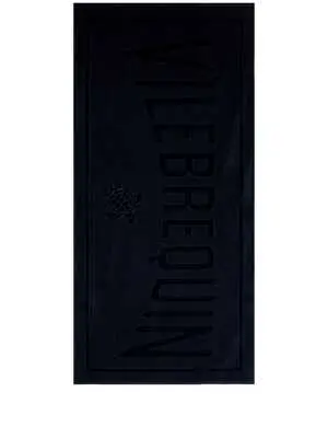 Vilebrequin Logo-jacquard Bath Towel - Blue