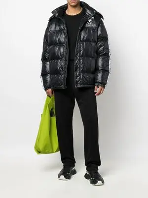 Moschino Padded Hooded Coat
