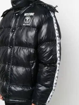 Moschino Padded Hooded Coat