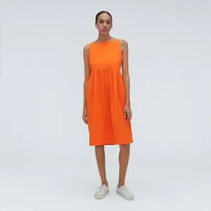 great gatsby drop waist dress The Linen Eyelet Maxi Dress main image 0
