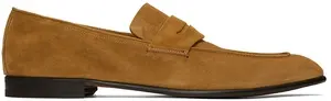 Zegna ZEGNA Tan L'Asola Loafers Jui Tan
