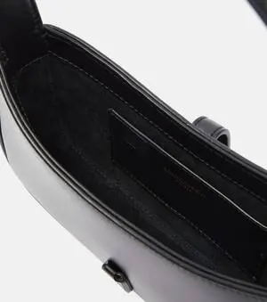 Saint Laurent Le 5 À 7 Mini Leather Shoulder Bag - Black