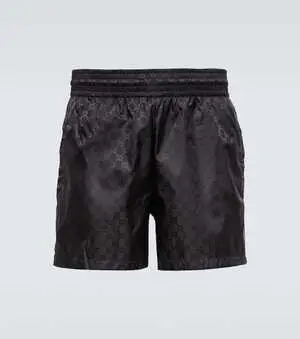 Gucci Gg Jacquard Swim Shorts