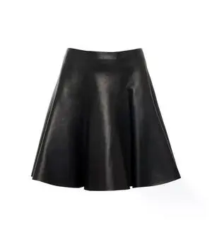 AZZEDINE ALAIA Alaïa Leather Miniskirt