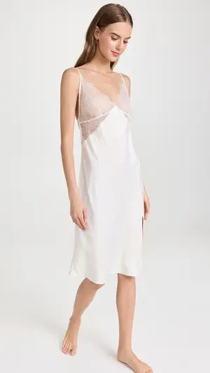 Honeydew Intimates Woven & Lace Chemise - Ivory