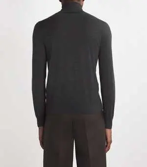 Brioni Cashmere-silk Rollneck Sweater