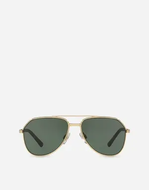 Dolce & Gabbana Aviator Sunglasses - Gun Metal