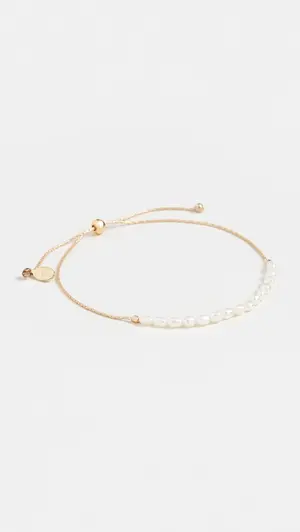 Shashi Natasha Bracelet - Pearl