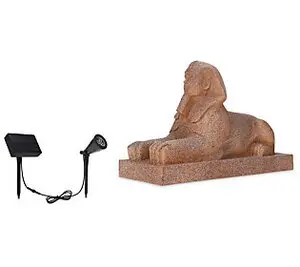 TECHKO Sphinx Statue With Solar Spotlight - One-color