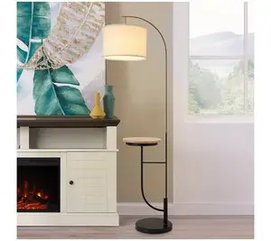 TEAMSON Arc Floor Lamp With Usb Port