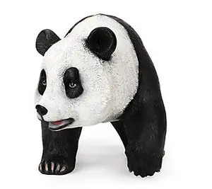 TECHKO Panda Statue With Solar Spotlight