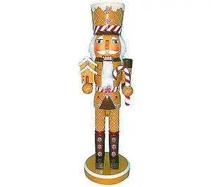 SANTA'S WORKSHOP 14' Gingerbread Soldier Nutcracker Santa's W Orkshop - One-color