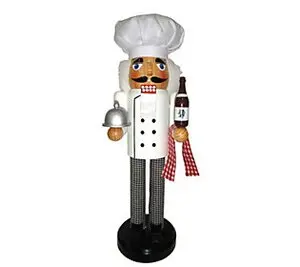 SANTA'S WORKSHOP 14' Chef Nutcracker By - One-color