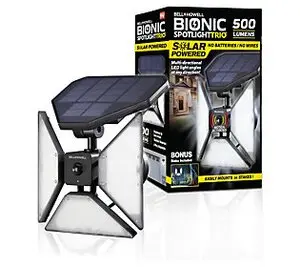 BELL & HOWELL Bell + Howell Bionic Spotlight Trio Solar Motio Sensor Light - One-color