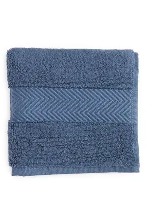 Nordstrom Hydrocotton Washcloth Blue Vintage