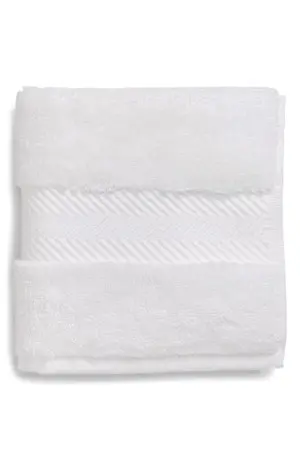 Nordstrom Hydrocotton Washcloth - White