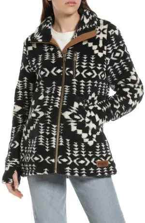 Pendleton Alder Geo Print Fleece Jacket