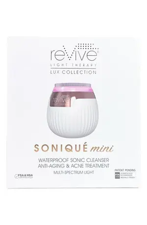REVIVE LIGHT THERAPY Lux Soniqué Mini Led Sonic Cleansing Device System