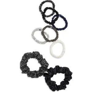 Slip Date Night Silk Scrunchie Set