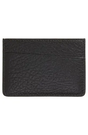 MAISON MARGIELA Pebbled Leather Card Case