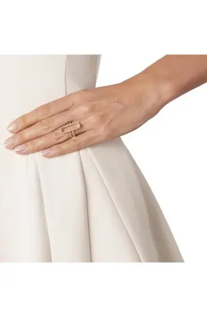 Monica Vinader Naida Pavé Diamond Cocktail Ring