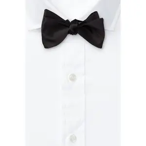 Ralph Lauren Purple Label Silk Bow Tie - Black