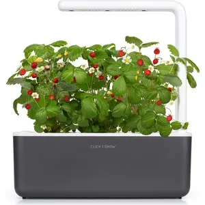 CLICK AND GROW Smart Garden 3 Self Watering Indoor Garden - Grey