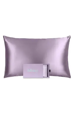 BLISSY Mulberry Silk Pillowcase Lavender