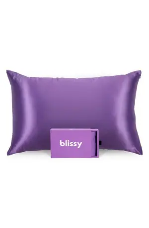 BLISSY Mulberry Silk Pillowcase Orchid