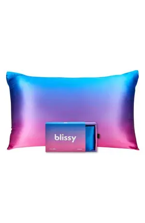 BLISSY Mulberry Silk Pillowcase Purple Ombre