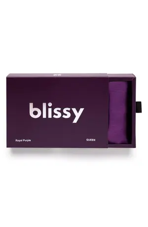 BLISSY Mulberry Silk Pillowcase - Royal Purple