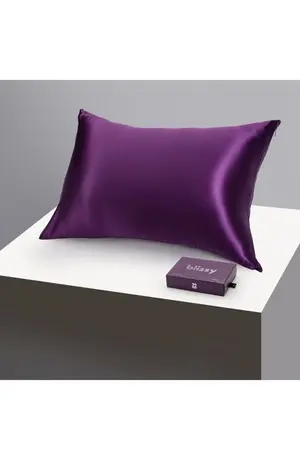 BLISSY Mulberry Silk Pillowcase - Royal Purple