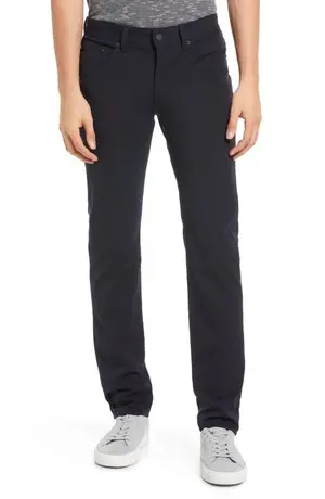 BOSS Delaware Slim Fit Five-pocket Pants - Dk Bu
